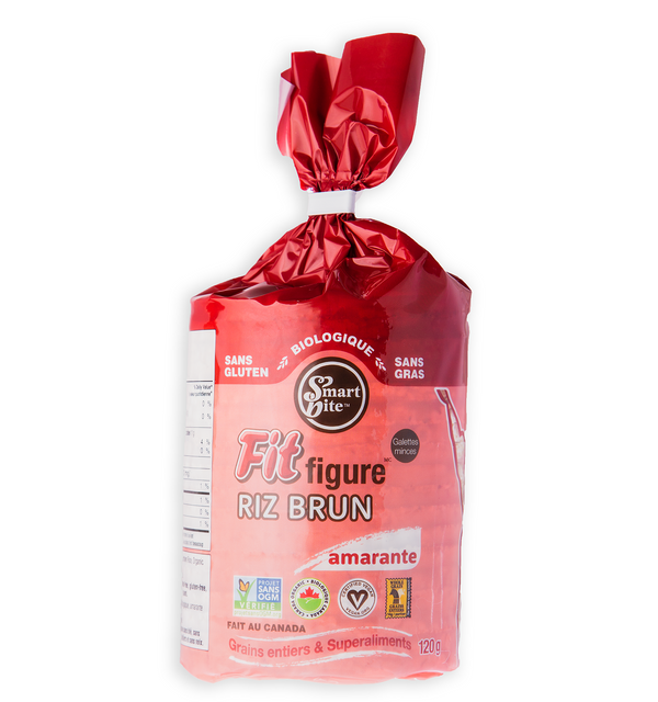 *NEW* Brown Rice Cakes with Amaranth | 12 PACK - Smartbite Snacks Inc.