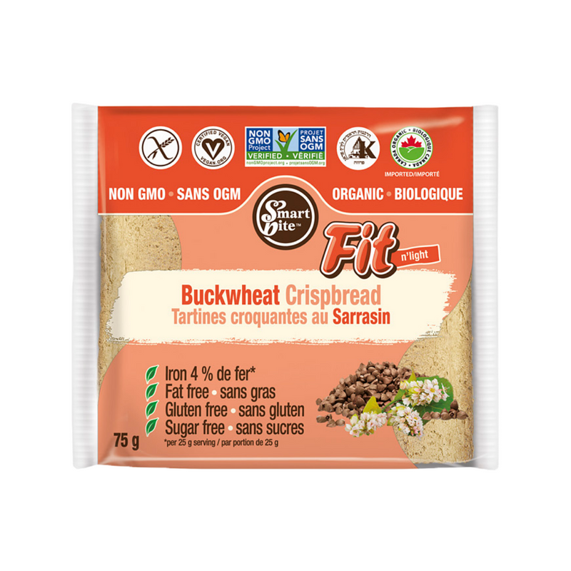 Organic Gluten-Free Quinoa Plus Crispbread (Pack of 12) - Smartbite ...