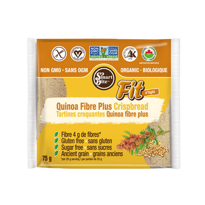 Organic Gluten-Free Quinoa Plus Crispbread (Pack of 12) - Smartbite ...